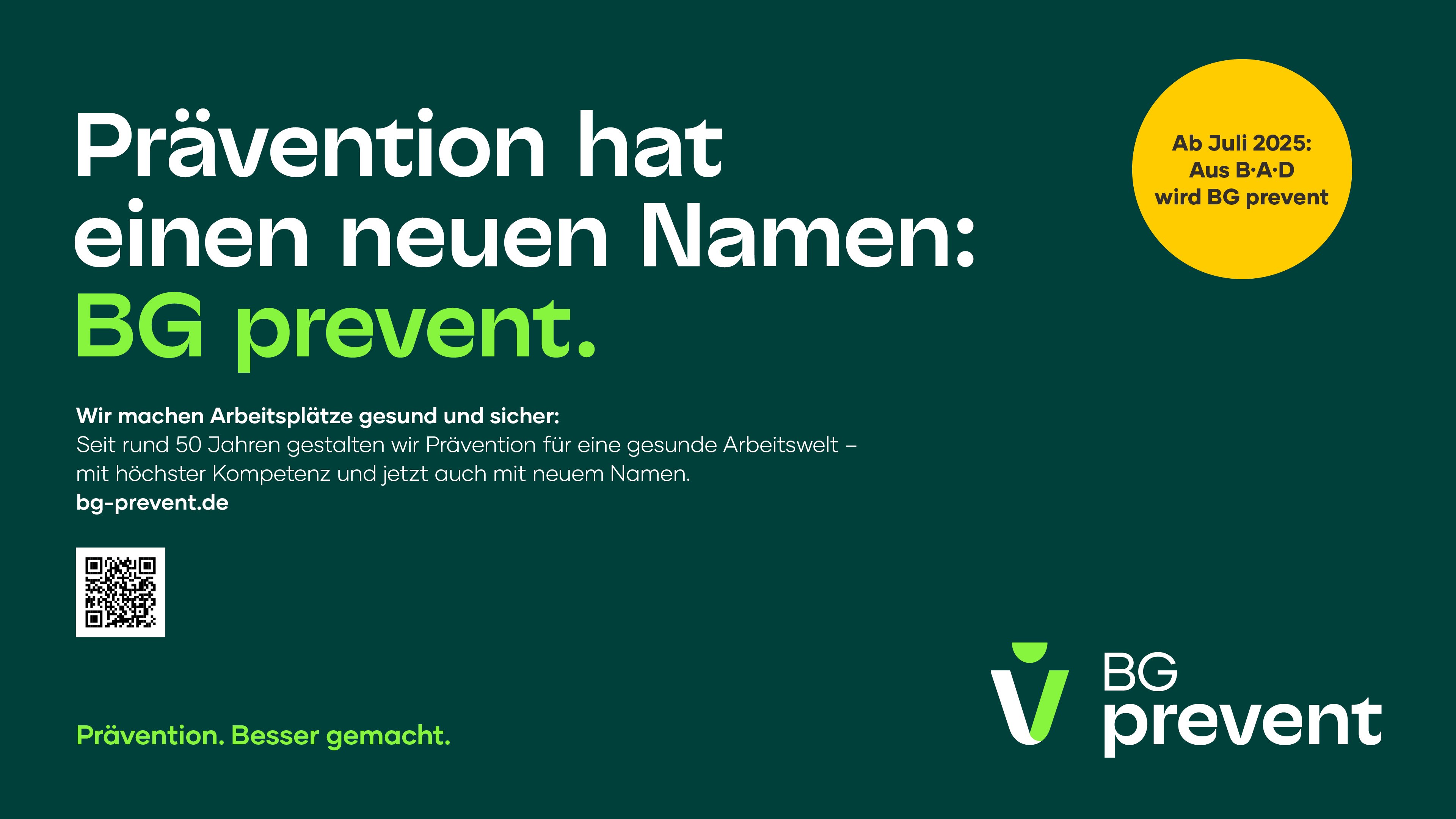BAD GmbH | BG prevent